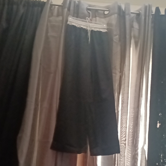 Temu | Pants & Jumpsuits | Womens Black Wide Leg Pants | Poshmark